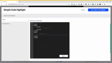 Custom Code Editor Npm