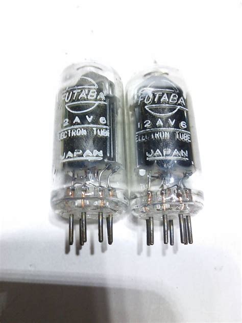 Yahoo オークション 真空管 12av6 Futaba クリアトップ 新品