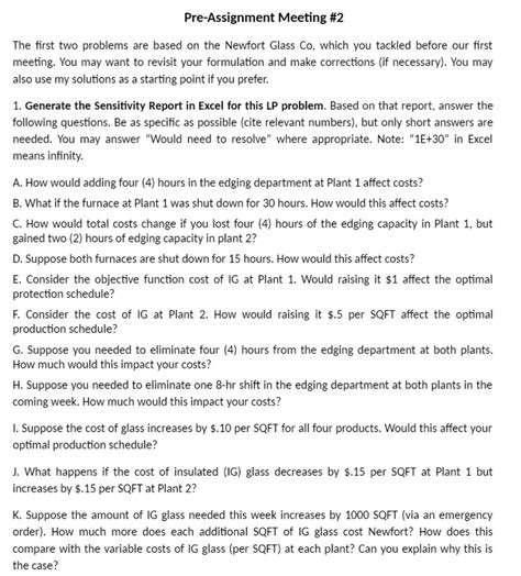 Solved Variable Cells Final Reduced Objective Al Solutioninn