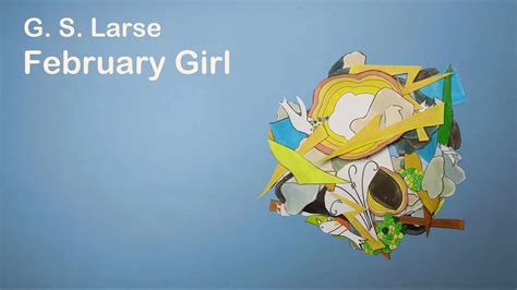 Gs Larse February Girl Dark Globe