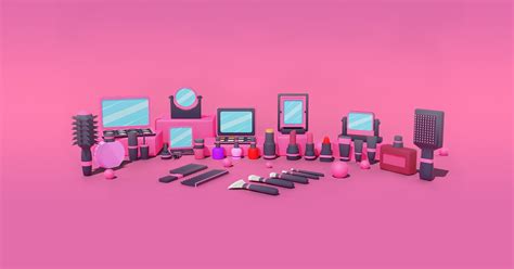Gamedev Ready Kit Makeup And Beauty [complete Edition] 3d 道具 Unity Asset Store