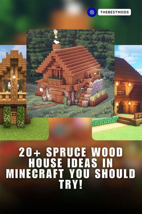 Best Of Minecraft 20 Spruce Wood House Ideas Minecraft Wood House