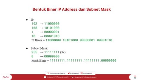 Subnet Mask Pengertian Fungsi Dan Cara Menghitungnya Direktorat Pusat Teknologi Informasi