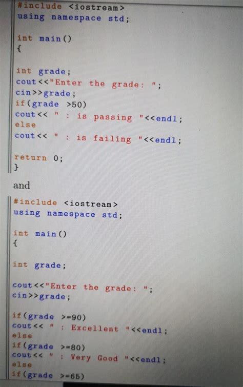 Solved Examples Cpp Codes 3 1 If Statement Include