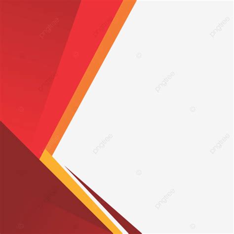 Red Abstract Business Banner Design Shape Vector Shape Curve Sharp PNG And Vector With
