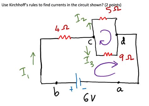 Solved Use Kirchhoff S Rules To Find Currents In The Circuit Chegg