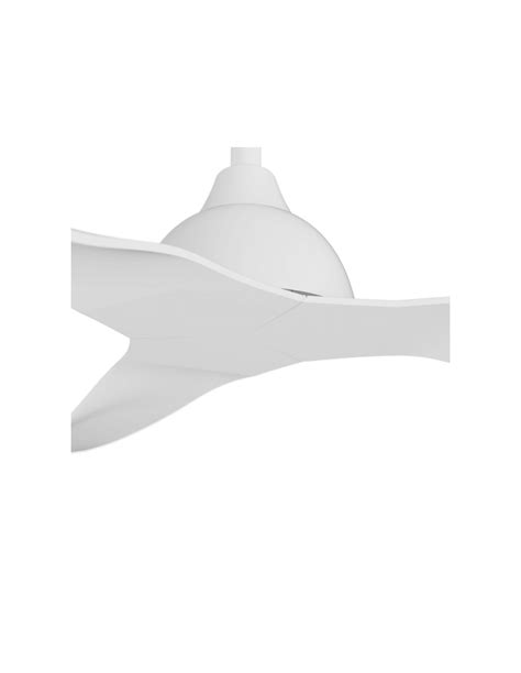 Ventilador De Techo Ivy Blanco Interior Exterior Dc Leonleds