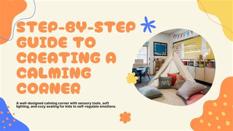 Step By Step Guide To Creating A Calming Corner Professional Daycare Furniture Manufacturer
