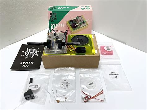 Tech Will Save Us Synth Kit Analog Atari Punk Synth Reverb