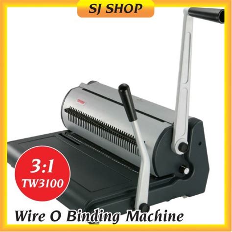 31 Hic Wire O Binding Machine Tw3100 Hic Heavy Duty Wire Bind