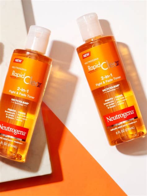 Neutrogena Rapid Clear 2 In 1 Fight And Fade Toner Salicylic And Glycolic