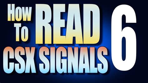 How To Read CSX Signals Part 6 Reading Interactive Crossing Sign