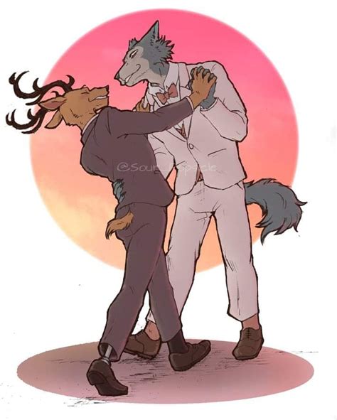 Legoshi X Louis ️ Beastars Lindos Dibujos Tumblr Dibujos Lindo Dibujo