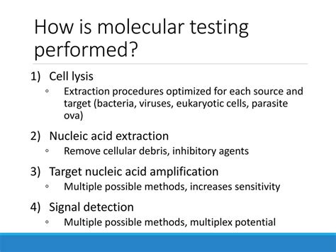 Advances In Clinical Microbiology Molecular Diagnostics Ppt Download