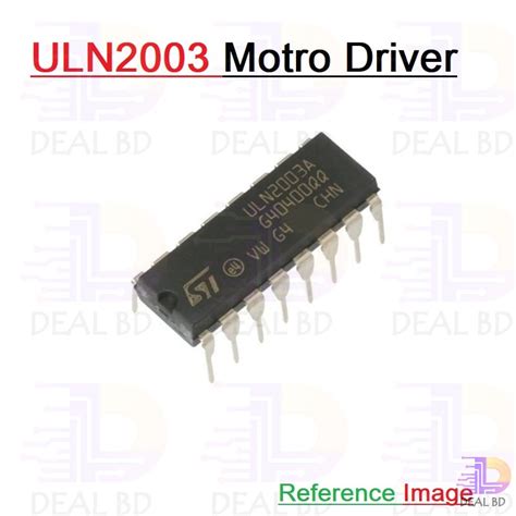 3Pcs ULN2003 Motor Driver IC ULN 2003 DC 5V 16 Pin Motor Driver IC For Arduino DIY Daraz Com Bd