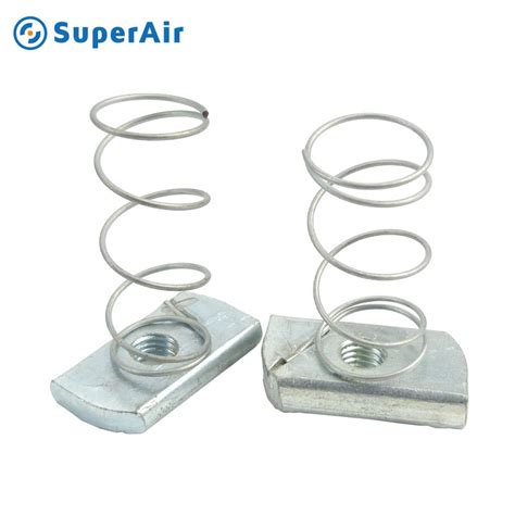 Spring Nut Hvac Duct Fittings Air Conditioning Installation Supplier