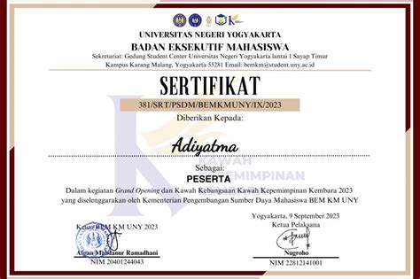 Adiyatma Adit On Linkedin Grand Opening Dan Kawah Kebangsaan Kawah Kepemimpinan Kembara 2023