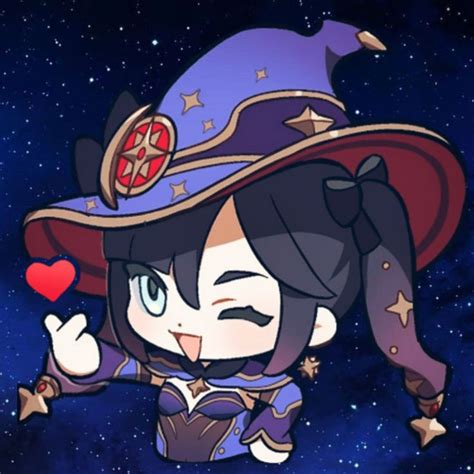 Chibi Mona Icon Chibi Anime Fan Art
