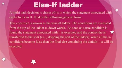 If Statements In C Programming Pptx Programming Languages Computing