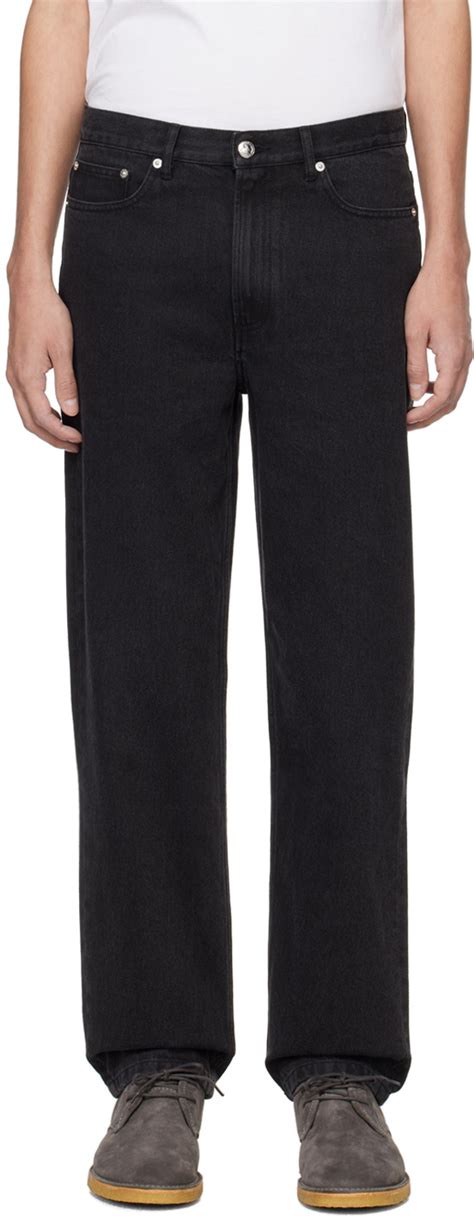 Apc Black Martin Jeans Apc