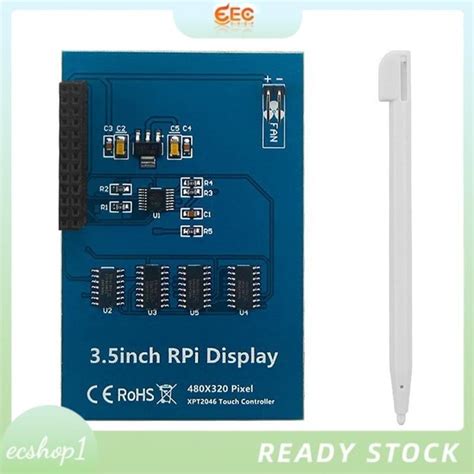 Ecshop1 35 Inch Rpi Display Touchscreen 480x320 For Raspberry Pi 5