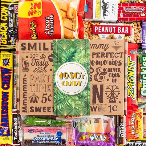 Vintage Candy Co Retro Decade Candy T Box Nostalgia