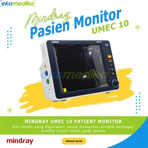 Jual Umec 10 Pasien Monitor Mindray Patient Monitor Umec 10 Shopee Indonesia