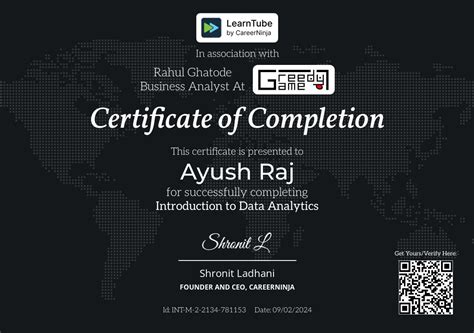 Recently I Completed My Data Analytics Course Through Careerninja Learntube And The Experience