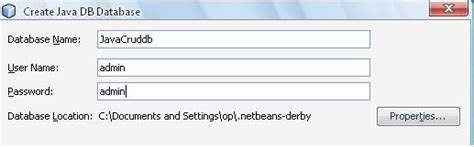 Java Membuat Aplikasi Crud Denga Netbeans Bagian 1