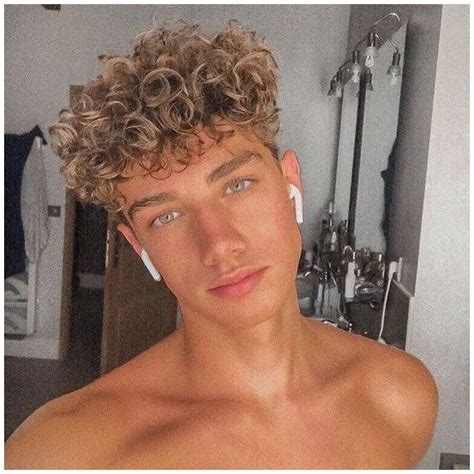 Kpaengx Cute Guy Teenagers Curly Hair Cuteguyteenagerscurlyhair