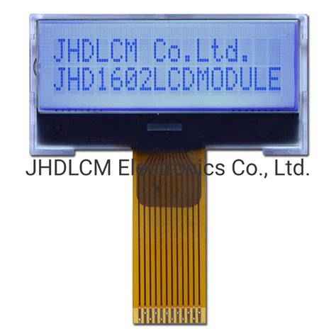 1 5 Inch 16X2 St7032I Soldering Type Character Iic LCD Display With White Backlight Positive