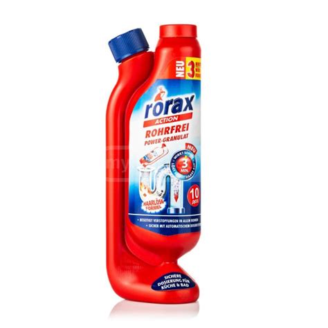 კვანძის მილების საცობის საწმენდი ფხვნილი Rorax მეორადი და ახალი ნივთების ყიდვა გაყიდვის