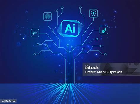 인공 지능 나무 알고리즘의 디지털 회로 기판 기술 분석 벡터 디자인 개념 인공지능에 대한 스톡 벡터 아트 및 기타 이미지 인공지능 추상적인 회계 Istock