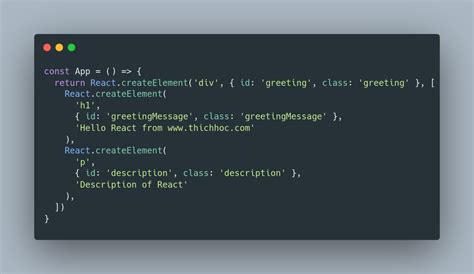 Thích học ReactJS Pure React Viblo