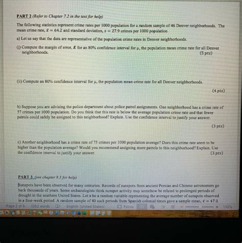 solved part 2 refer to chapter 7 2 in the text for help