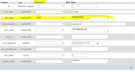How To Reset A WordPress Password From PhpMyAdmin