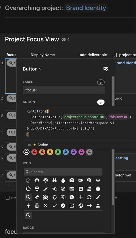 How To Filter For All Sub Projects Using A Control Select Coda Maker