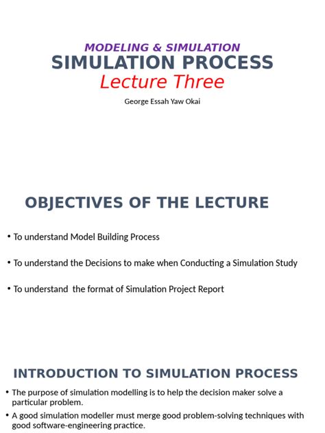 3lecture Threesimulation Process Pdf