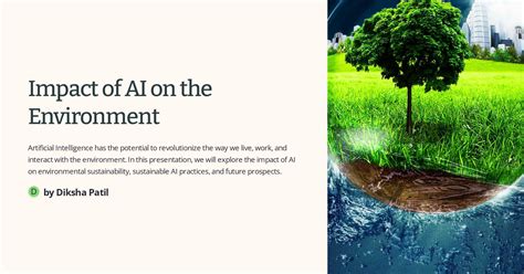 Impact Of AI On The Environment