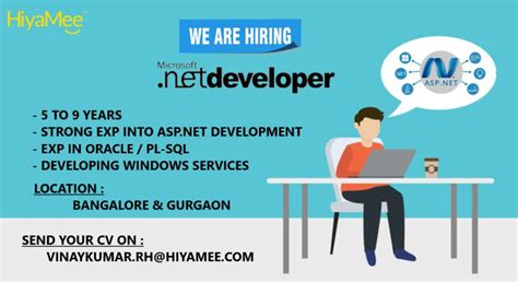 Vinaykumar R H On Linkedin Hiyamee Hiring Opening Dotnetdeveloper