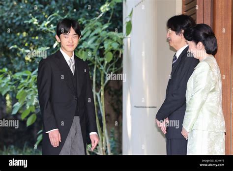 Prince Hisahito Leaves For The Imperial Palace While The Japanese Crown