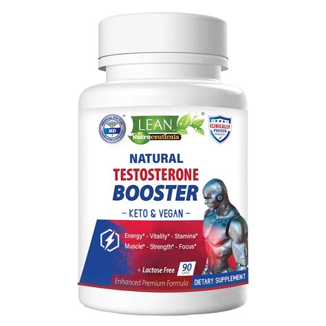 Lean Nutraceuticals Testosterone Booster Muscle Builder Enhance