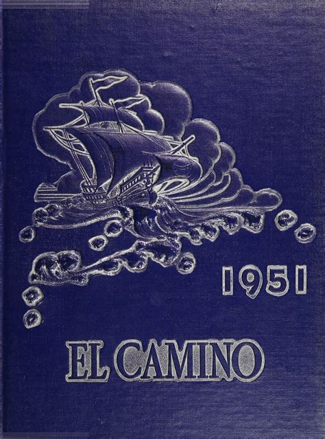 1951 Yearbook From North Hollywood High School From North Hollywood