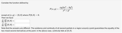 solved consider the function defined by