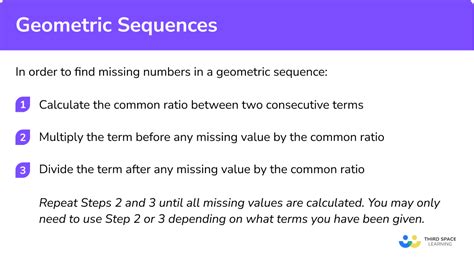 Geometric Sequences Gcse Maths Steps And Examples