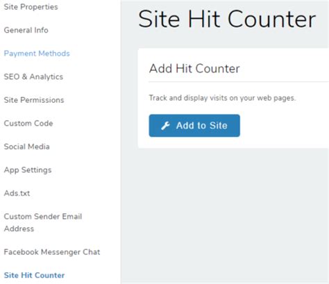 New Feature Alert Site Hit Counter Website Com Blog