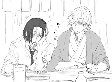 410 Fukuzawa X Mori Ideas Bungou Stray Dogs Bongou Stray Dogs Bungo