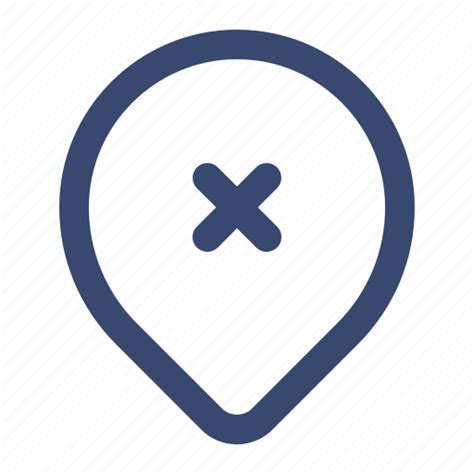 Navigation Map Pin Gps Location Marker Icon Download On Iconfinder