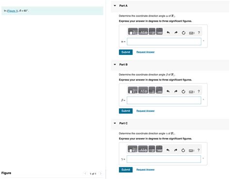 Solved θ 60∘ Determine The Coordinate Direction Angle α Of