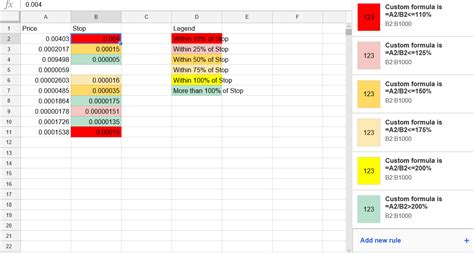 Google Sheets Conditional Formatting Multiple Values at Amber Toney blog